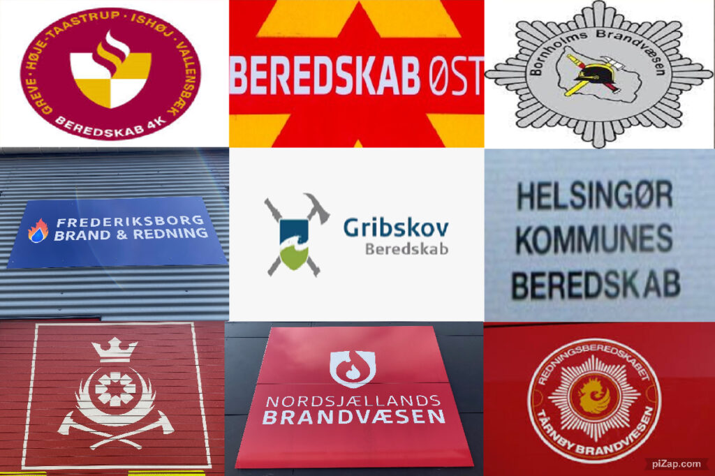 Region Hovedstaden – Brandstatioer i DK